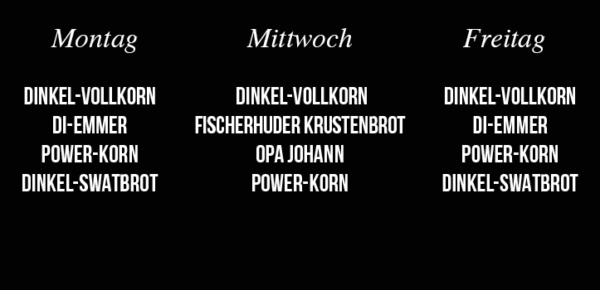 Produkte - SAM urban baker